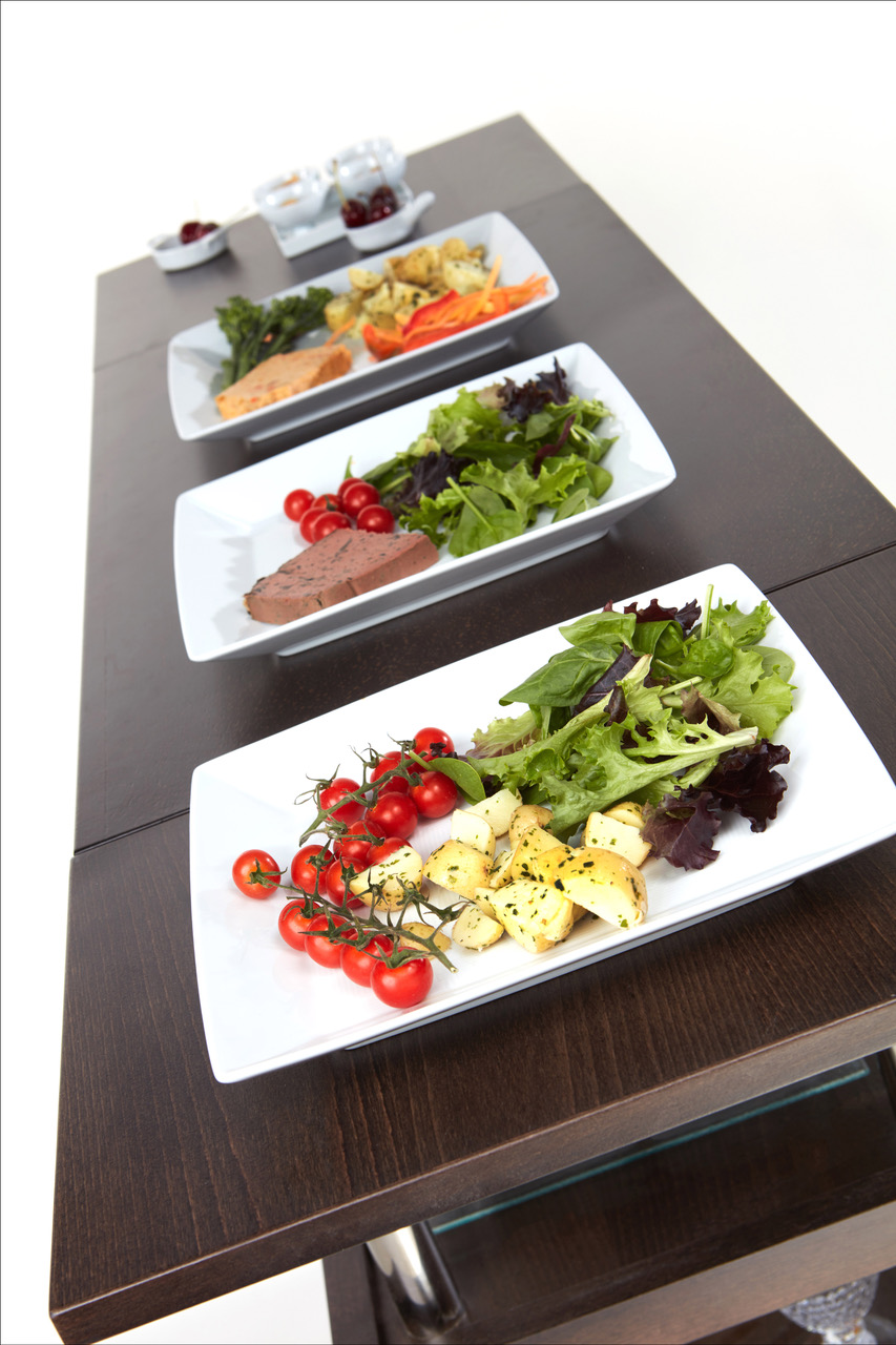 Service Trolleys: Service Trolley with extending shelves - 3 Tier